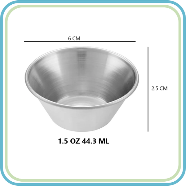 BUFFETWARE DS2845 RAMEKIN 1.5 OZ ACERO INOXIDABLE (12 PZS) – Trento